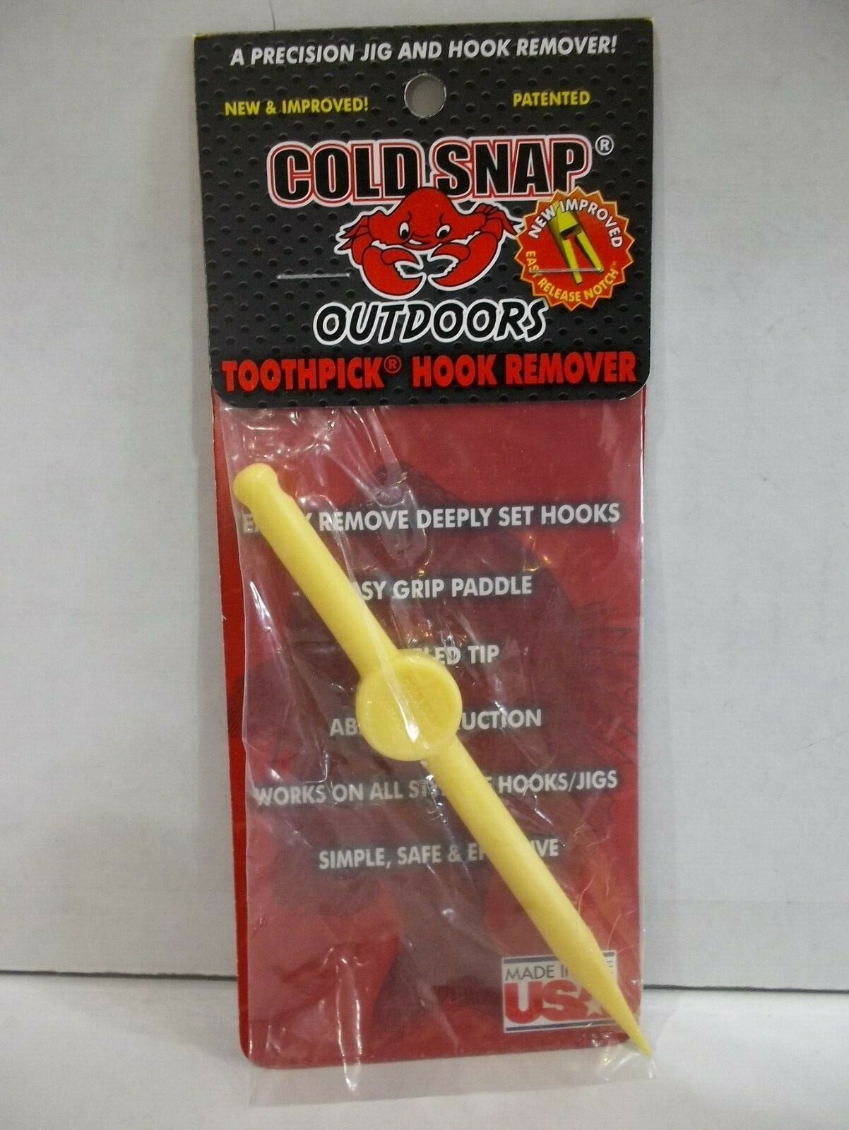 Cold Snap Toothpick Hook Remover with or without lanyard YOU CHOOSE ...