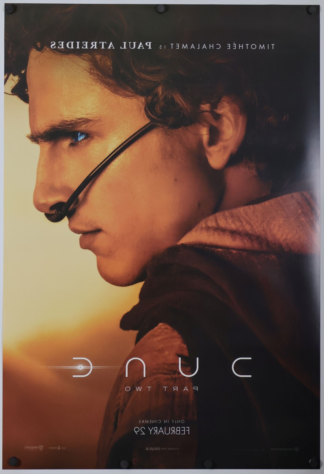 Dune 2 - original DS movie poster 27x40 D/S INTL Advance Set of 2 | eBay