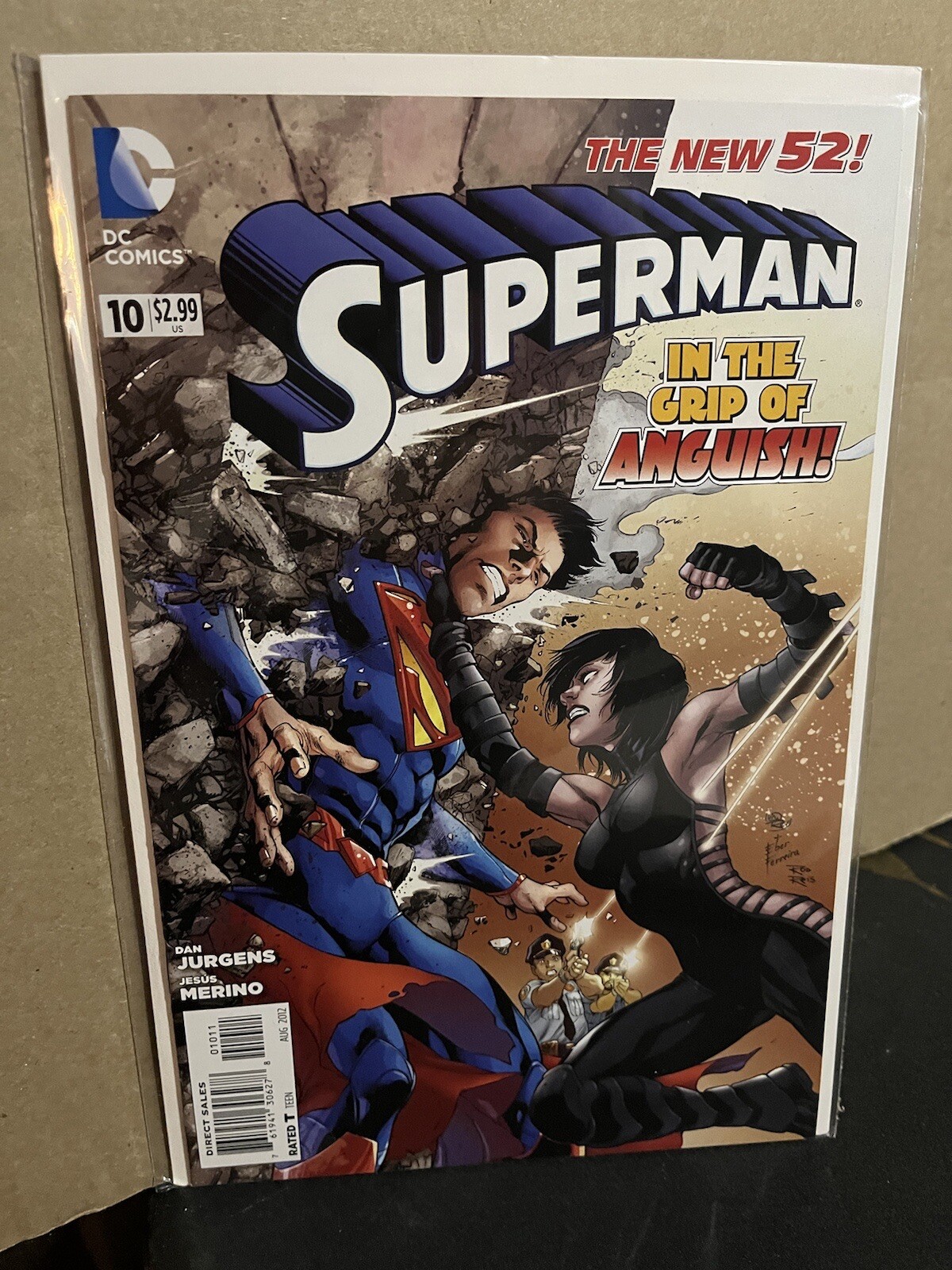Superman 10 🔥2012 NEW 52🔥IN THE GRIP OF ANGUISH🔥DC Comics🔥NM | eBay