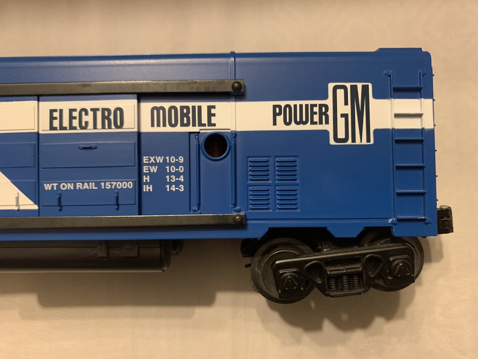 LIONEL OPERATING GM EMD ELECTRIC POWER GENERATOR MOBILE SEARCHLIGHT CAR ...
