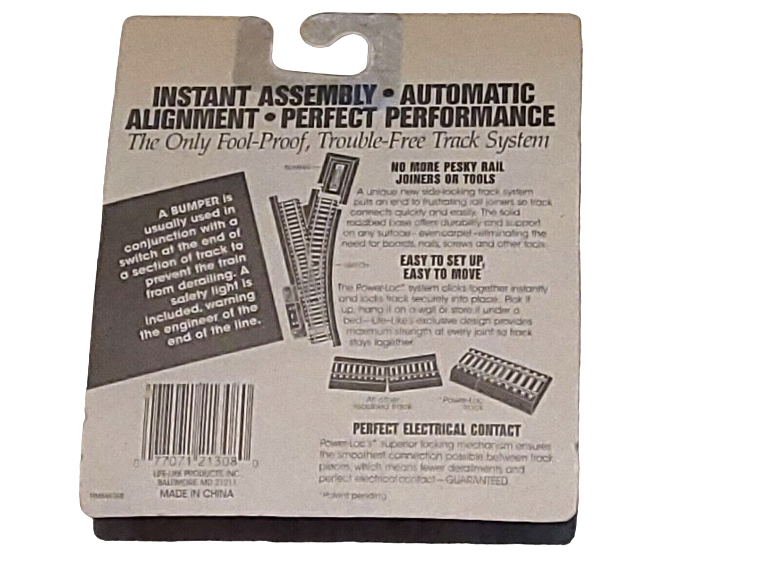 Life-Like Trains HO Scale Power Loc Track Illuminated Bumpers 21308 for ...