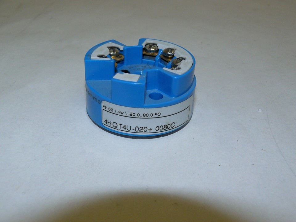 Weed Instruments 4500H Programmable RTD Temperature Transmitter -20.0°C ...