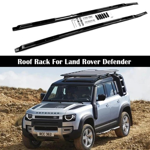 Roof Rack Fits for 20-24 Land Rover Defender 2Door Aluminum Black Roof ...