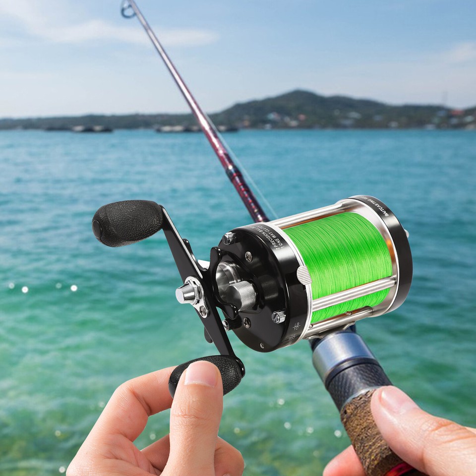Round Baitcasting Reel Conventional Reel For Catfish Baitcasting ...