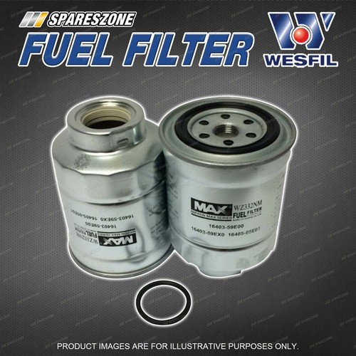 Wesfil Fuel Filter for Nissan Cabstar AF22 F22 KAH40L SYH40 Terrano D21 ...