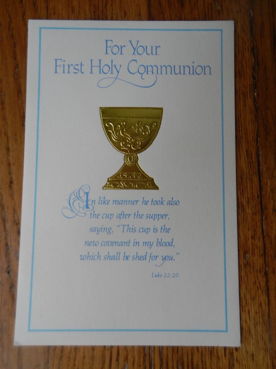 Holy Communion Greeting Cards