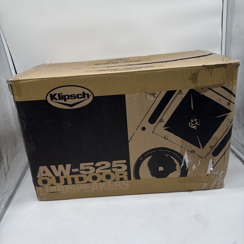 Klipsch AW-525 Indoor/Outdoor Speakers All-Weather - White (Pair) New ...