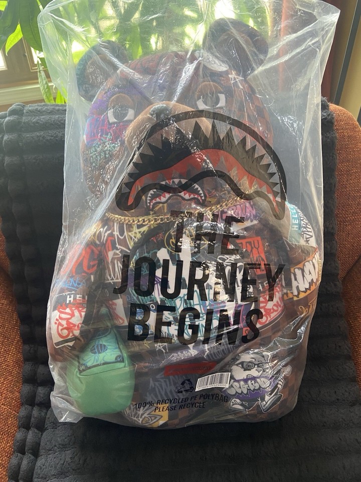 Sprayground Marked Up In Paris- The Rizz Backpack Ultra Rare Limited ...