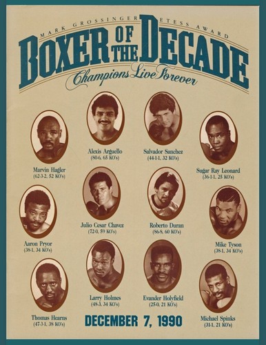 Boxers of the Decade (1980's) - 8x10 Color Photo | eBay