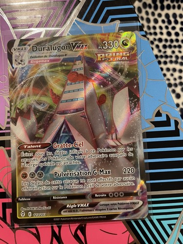 Carte Pokemon Duralugon Vmax Ultra Rare Evolition Céleste 123/203 comme ...