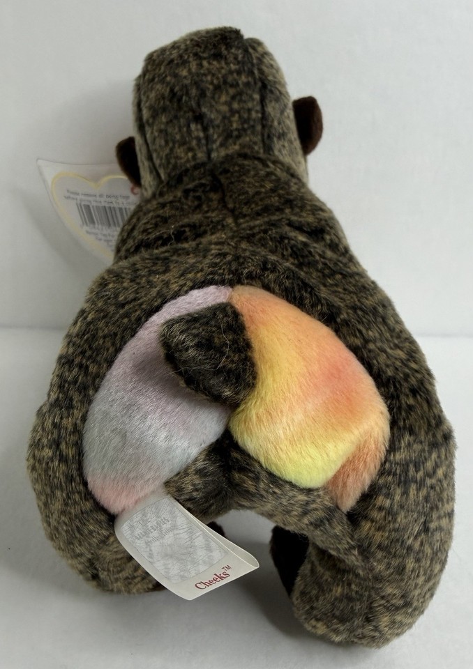 Ty Beanie Baby - CHEEKS the Baboon (6 Inch) NEW MWMTs Stuffed Animal ...