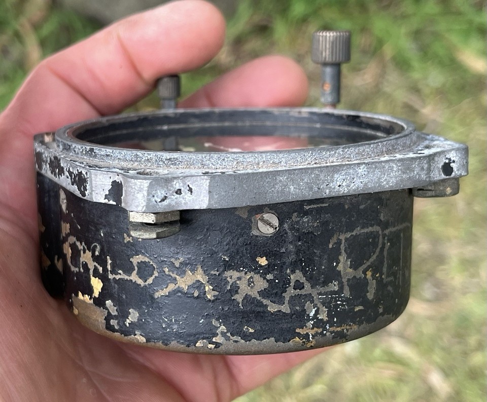 Smiths Spitfire Wind Up 12 Hour Clock RAF WW2 WWII RAAF Hurricane Le ...