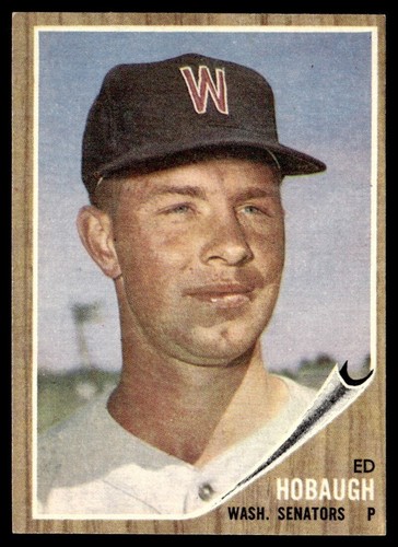 1962 Topps Baseball #79 Ed Hobaugh Washington Senators | eBay