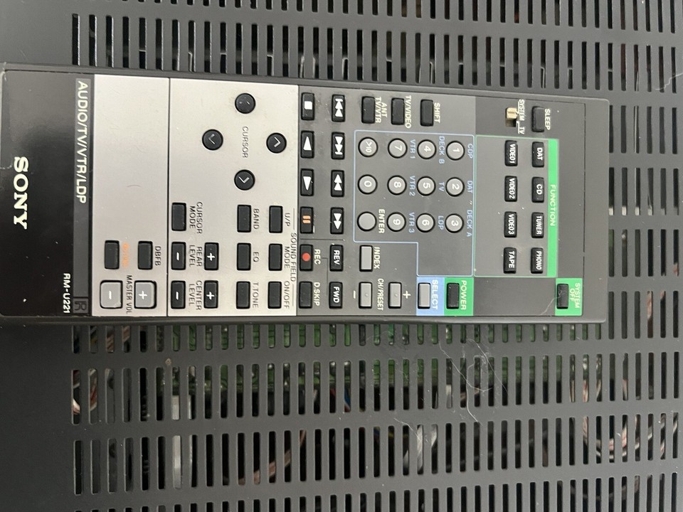 SONY STR-D990 STEREO FM/AM RECEIVER, For Parts | eBay