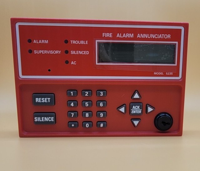 Silent Knight SK-5235 Fire Annunciator for sale online | eBay