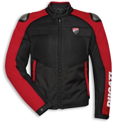 DUCATI Mens Motorbike Racing Leather Jacket Motorcycle Biker Leather ...