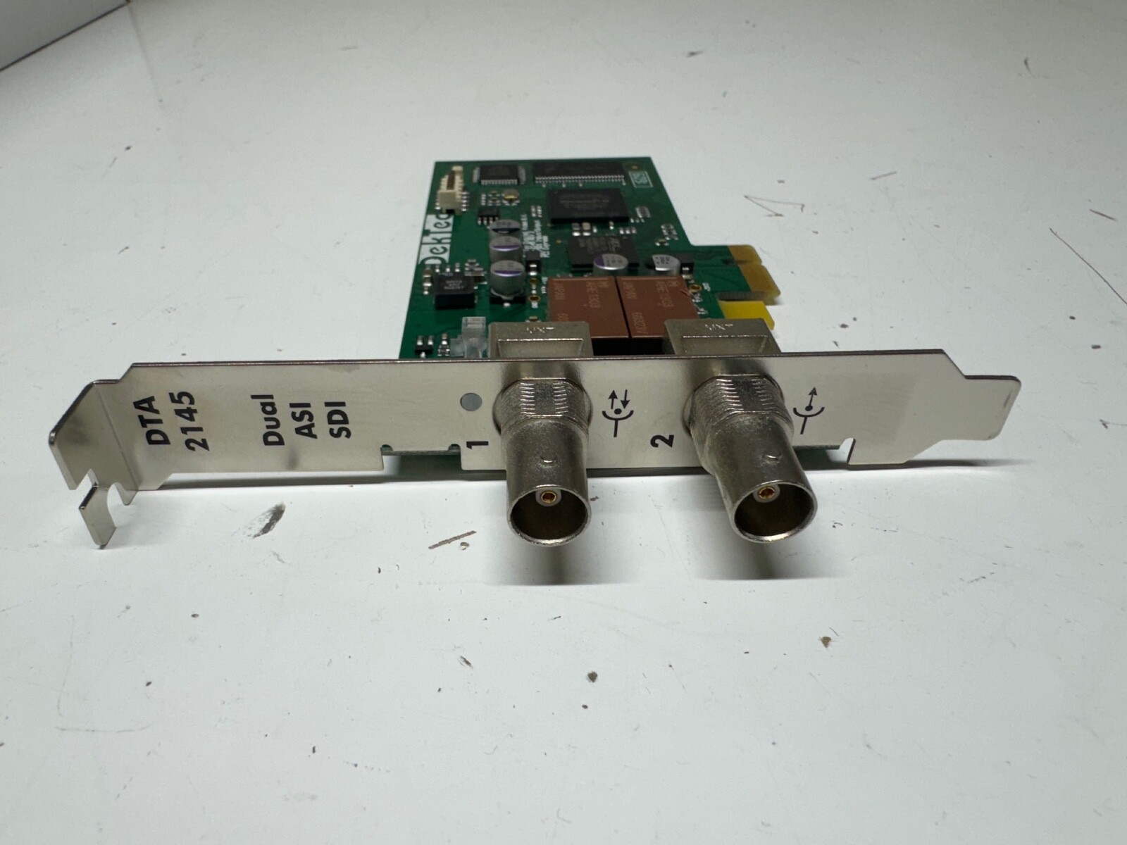 DekTec Dta-2145 Asi/sd-sdi Input Output PCI Express X1 Capture Card for ...
