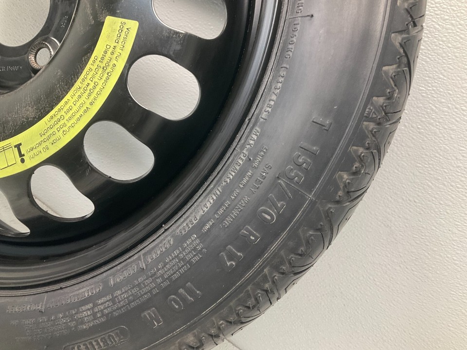 2008 Mercedes W211 E220 Sedan Spare Wheel T155/70R17 110M 2194000002 4 ...