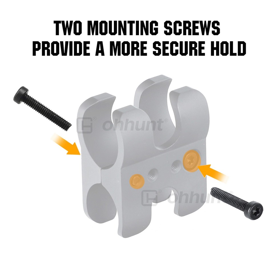 ohhunt Barrel Clamp Mount fits 12 GA Shotgun/Remington/Mossberg | eBay