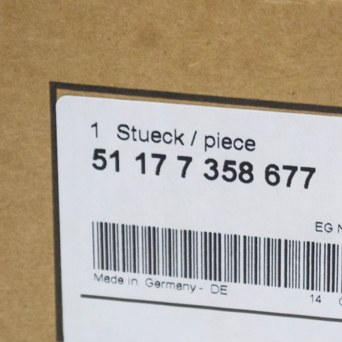 NEW BMW 7 G12 FUEL TANK FLAP COVER POT 51177358677 ORIGINAL 51-17-7-358 ...