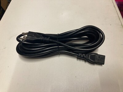 25 Ft Computer Power Cord 18/3 - Computer Monitor TV Replacement Power ...