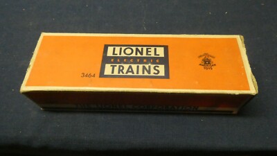 LIONEL 3469 CAR ORIGINAL BOX ONLY E OR BETTER W/BOTH FLAPS | eBay