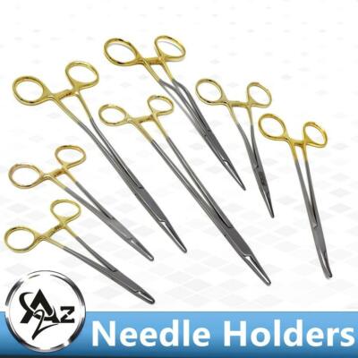 Surgical Suture Needle Holder Dental Clamp Forceps Suturing Orthodontic ...