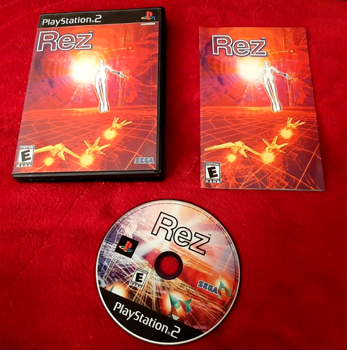 Rez (Sony PlayStation 2 PS2, 2002) CIB Complete w/Manual - Tested | eBay