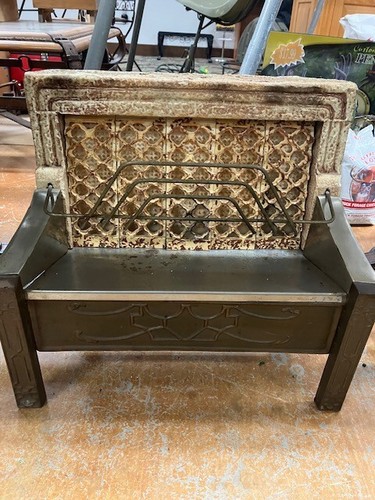Antique Atlanta Gas Heater Fireplace Model 501P | eBay