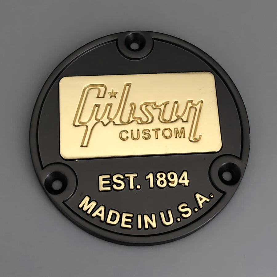 Guitar Metal Toggle Switch Back Plate For Gibson Custom Lespaul | eBay