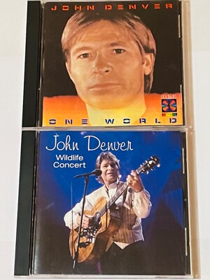 JOHN DENVER One World ’86 RCA Japan Disc Rare OOP CD +BONUS Wildlife ...