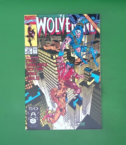 WOLVERINE #42 VOL. 2 HIGH GRADE MARVEL COMIC BOOK TS94-126 | eBay