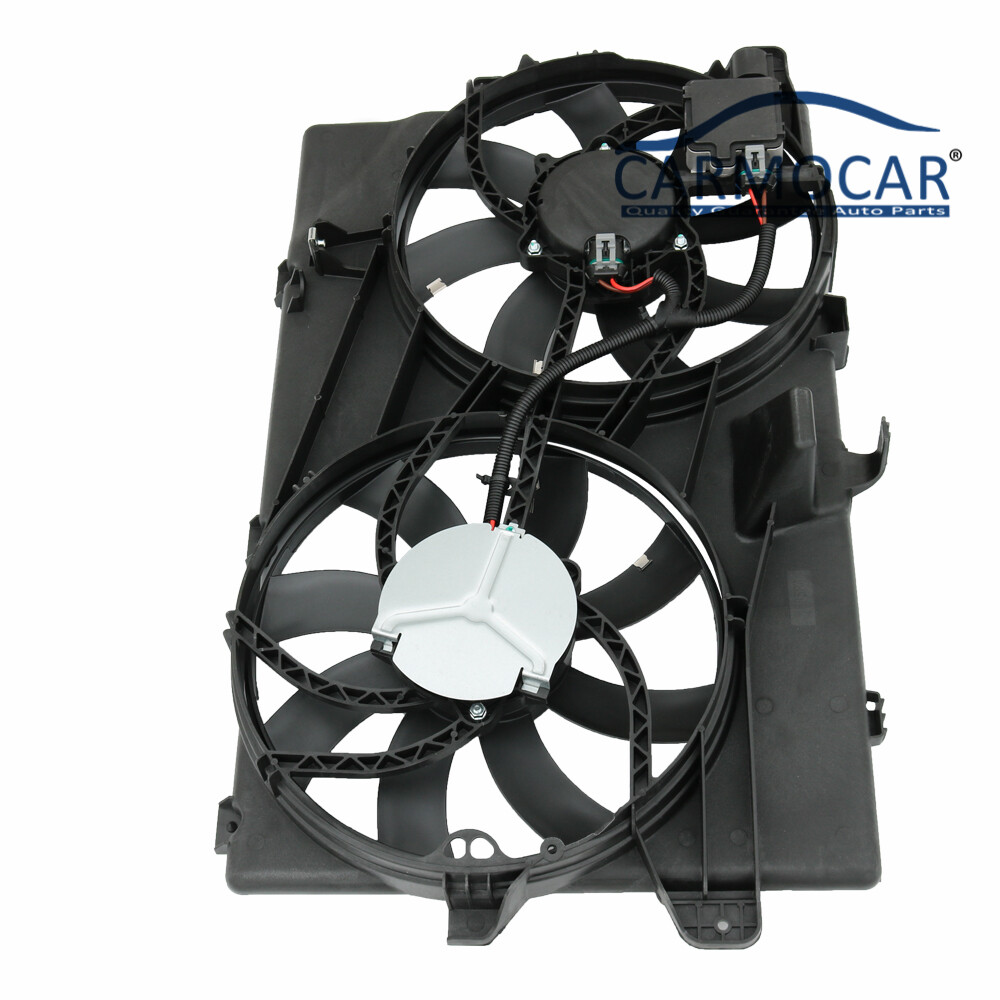 AC Condenser & Radiator Cooling Fan Assembly FO3115177 For 07-15 Ford ...