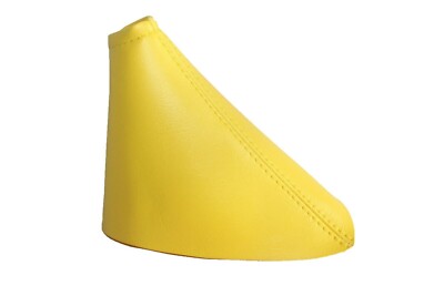 Yellow Leather Emergency Brake Boot For 10-15 Chevrolet Camaro | eBay