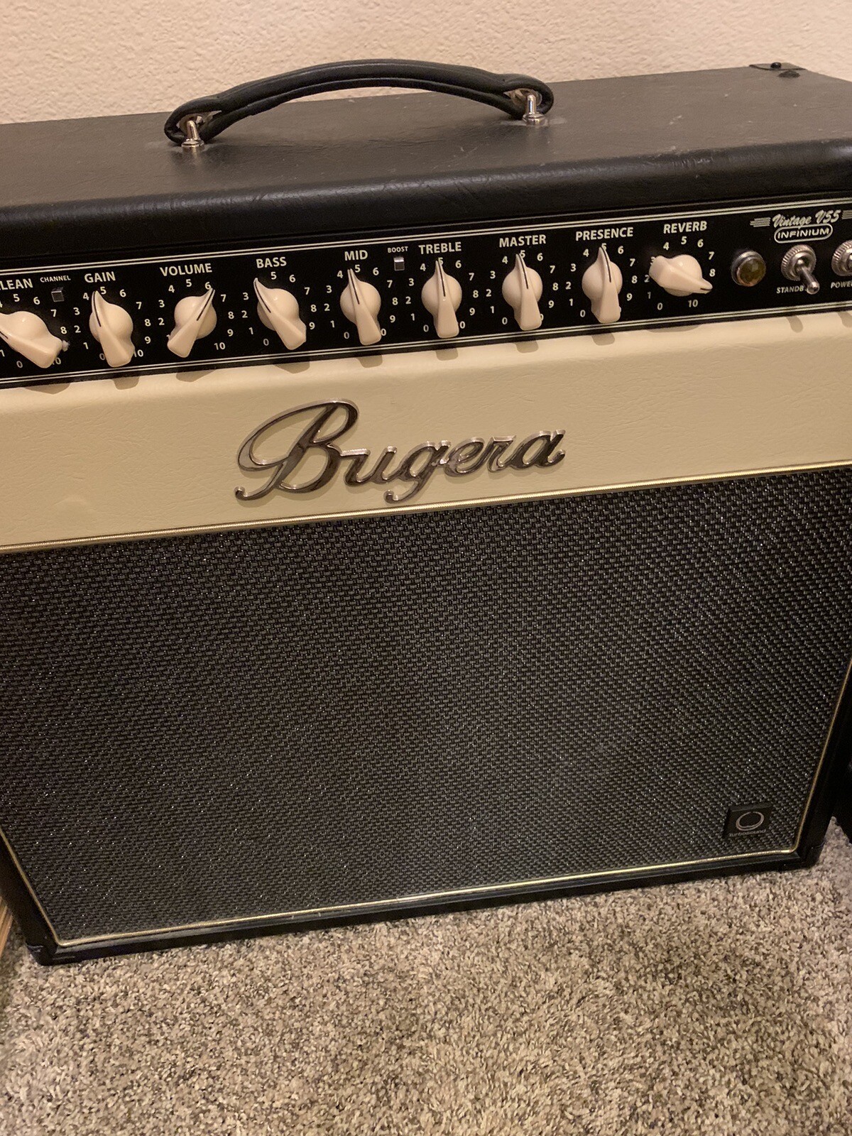 Bugera Infinium v55 Tube Combo Amplifier With 1 X 12 Speaker and Foot ...
