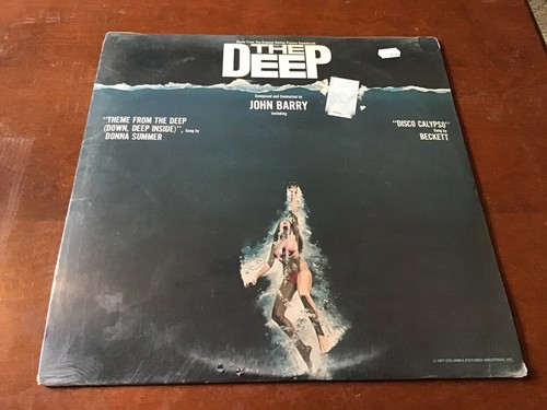 Original Factory Sealed Record, Vinyl LP -- soundtrack -- THE DEEP 1977 ...