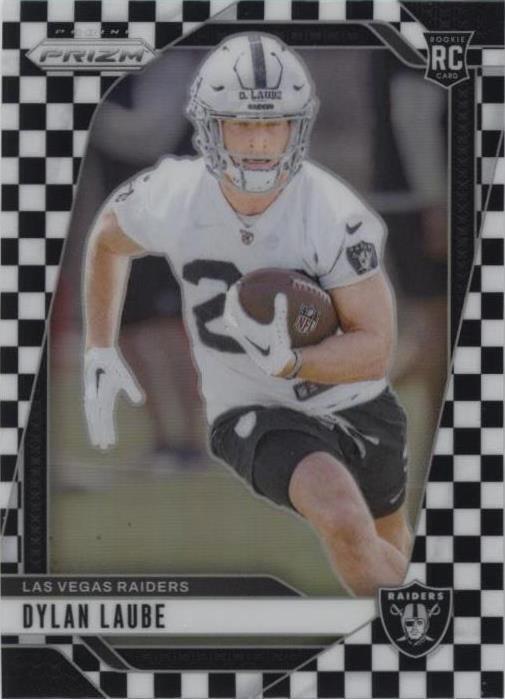 2024 Panini Prizm - Rookies Dylan Laube #330 Black & White Checker ...