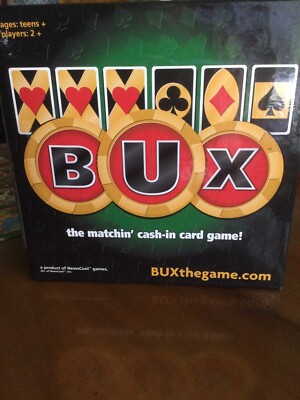 NewsCool Games BUX The Matchin' Cash-In Card Game New 2004 | eBay