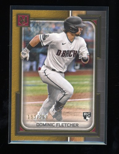 Dominic Fletcher 2023 Topps Museum Collection Gold /299 Diamondbacks ...