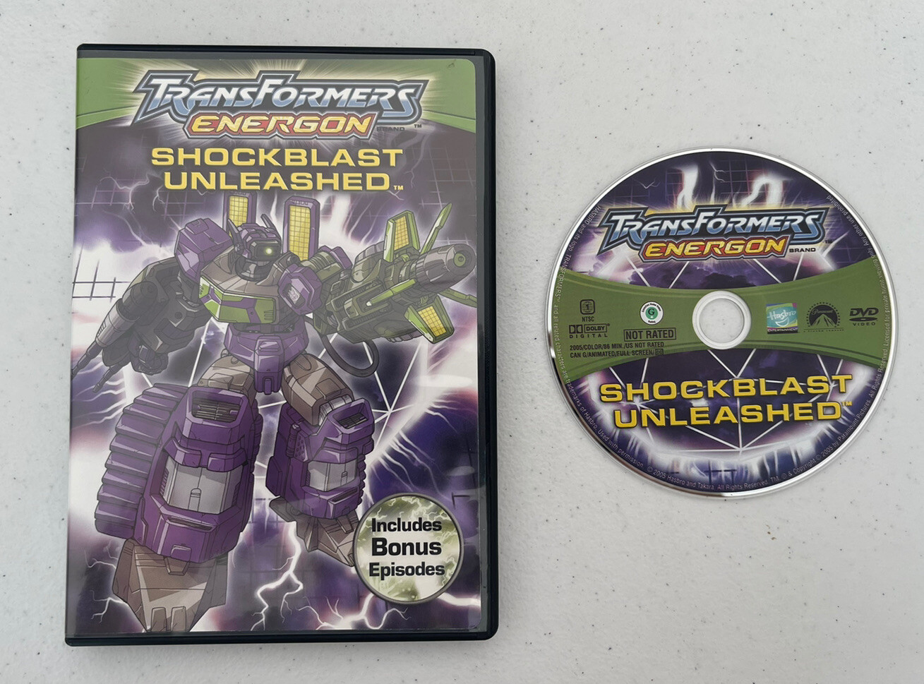 Transformers: Energon - Shockblast Unleashed (DVD, 2005) | eBay