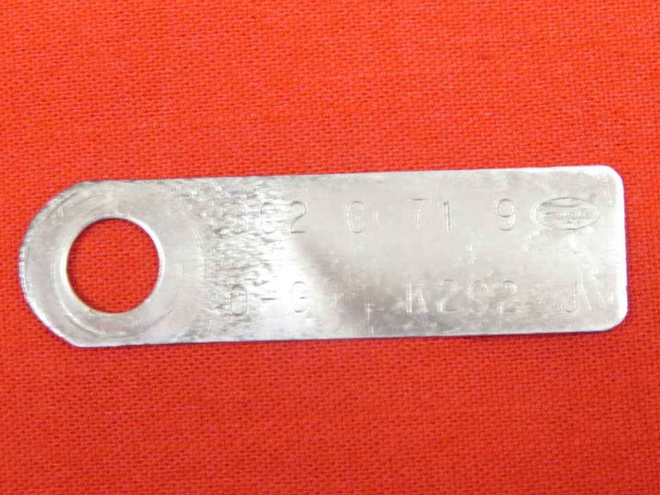 71 Mustang Cougar Torino 302 2V Engine Identification Tag | eBay