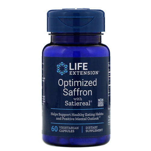 Life Extension, Optimized Saffron, 60 Vegetarian Capsules (88.25 mg per ...