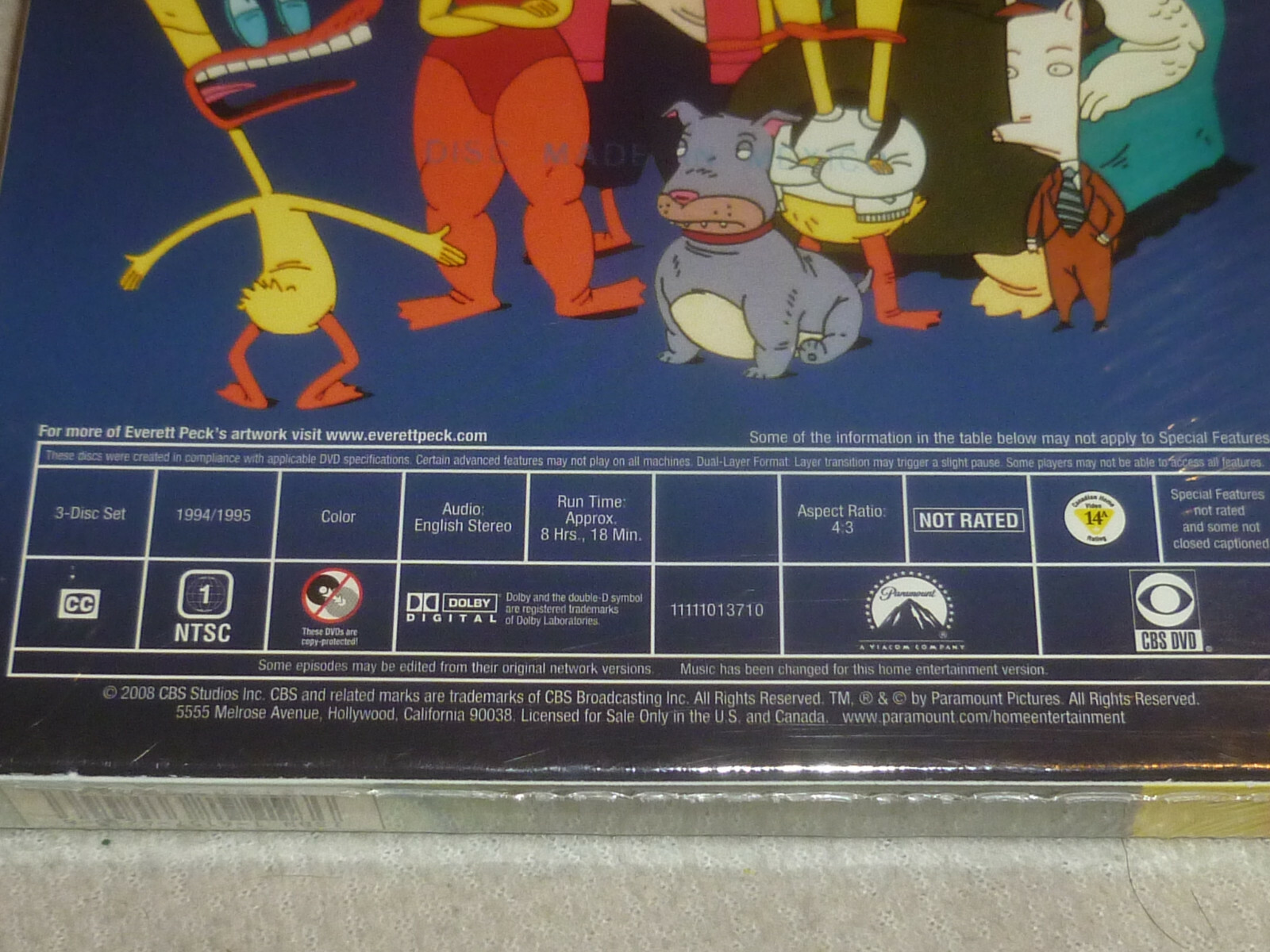 BRAND NEW FACTORY SEALED DUCKMAN SEASON ONE & TWO DVD NFS CBS STUDIOS ...