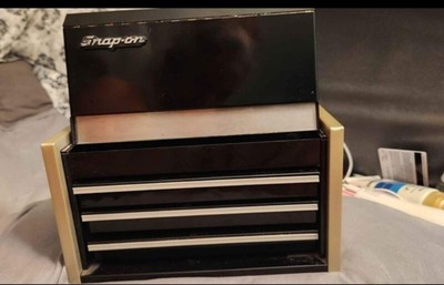 Snap-on BLACK Mini Micro Tool Box Top Chest - Collectible KMC923APJK | eBay
