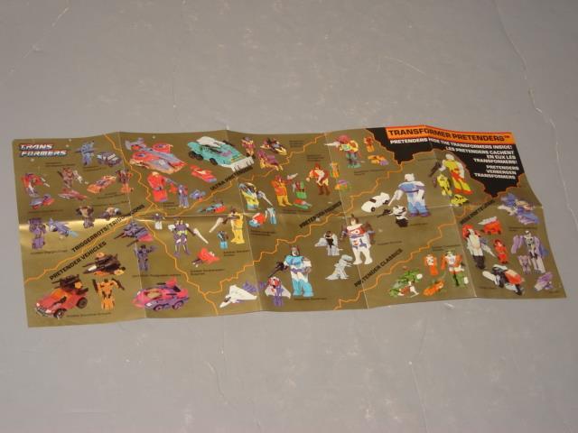 G1 TRANSFORMER CATALOGUE CHECKLIST BOOKLET INSERT BROCHURE "CANADIAN ...