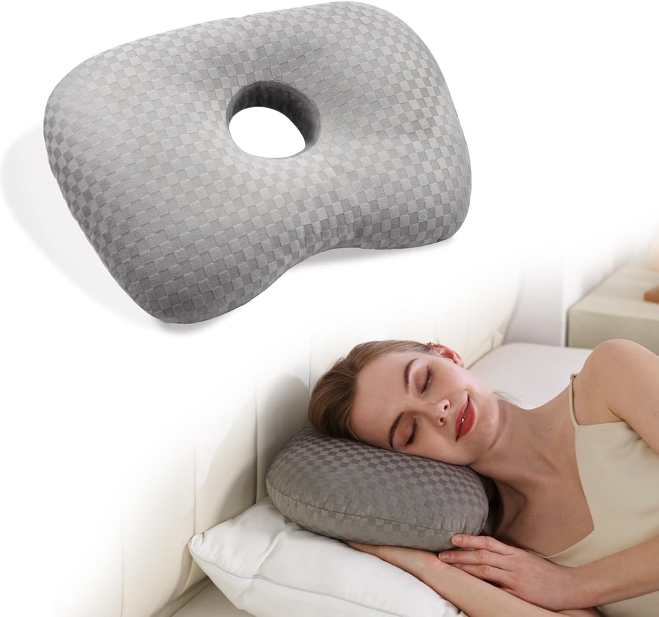 Ear Piercing Pillow with an Hole for CNH and Ear Pain Inflammation ...