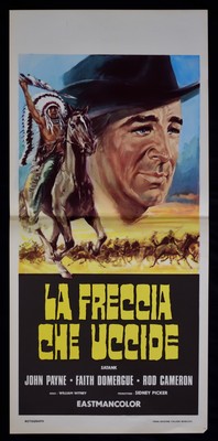 Affiche La Flèche Che Tue John Payne Faith Demorgue West B214 | eBay