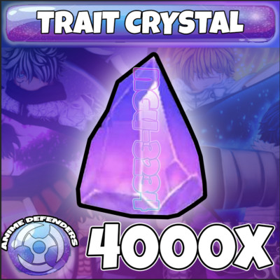 Roblox Anime Defenders -4000x Trait Crystal Rerolls (Cheapest + Extra ...