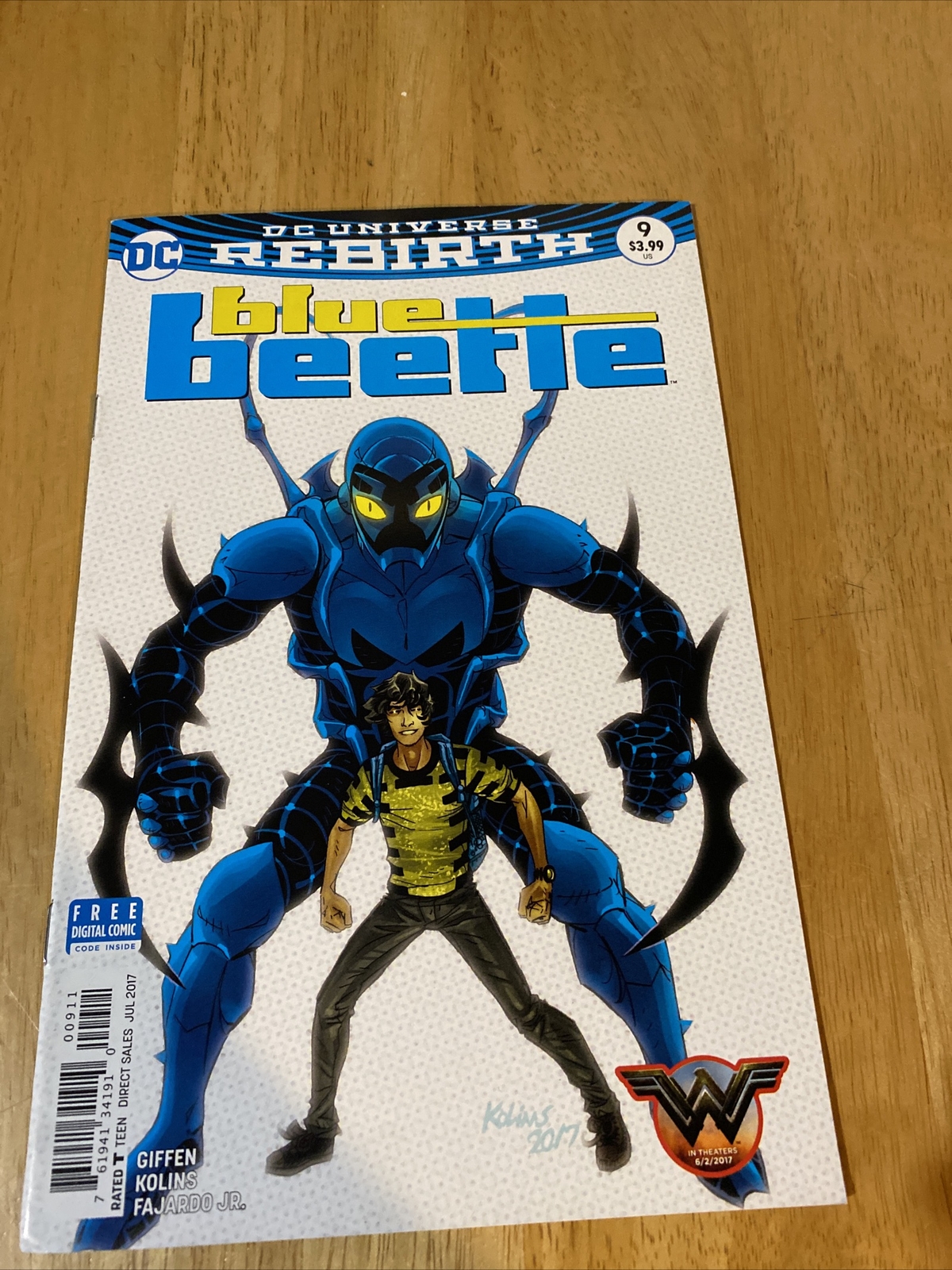 Blue Beetle #9, J. M. DeMatteis/Scott Kolins, NM (2016) DC | eBay