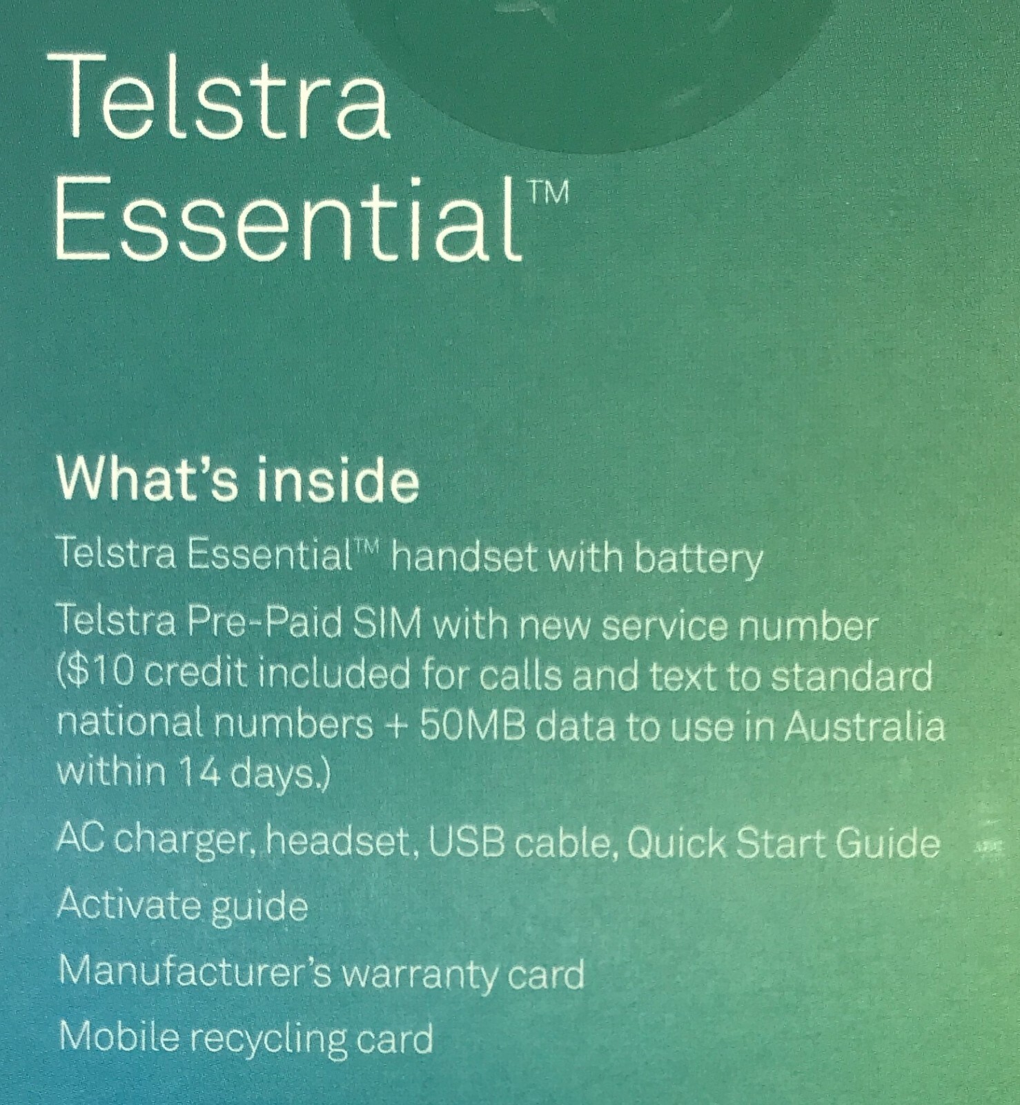 Alcatel Telstra Essential Phone 8GB New (5033T) (Black) #8354NSB | eBay ...